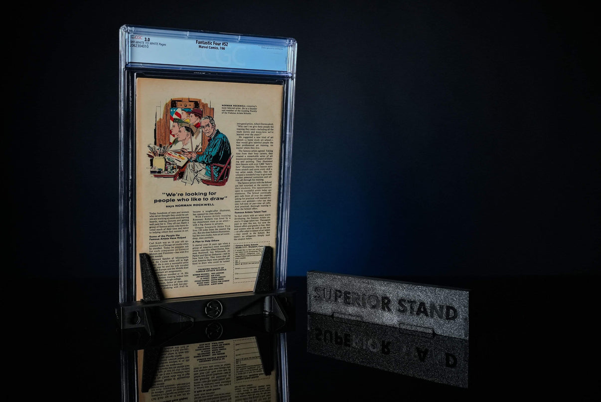 Superior Stand Stand-Alone Edition | Comic Book Display Stand